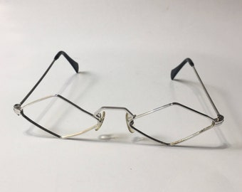 Wire rim eyeglasses | Etsy