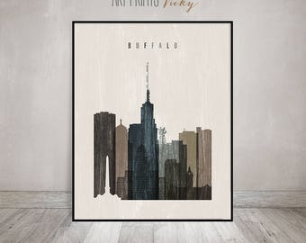 Buffalo poster | Etsy