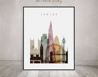 London wall art | Etsy