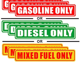 Gas tank decal | Etsy