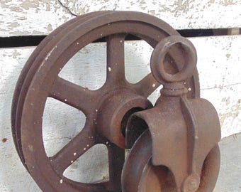 Well pulley | Etsy