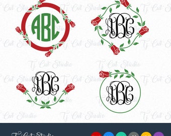 Rose svg | Etsy