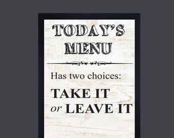 Funny kitchen art | Etsy