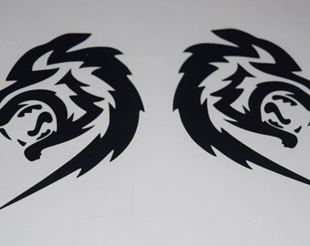 Geri and freki | Etsy