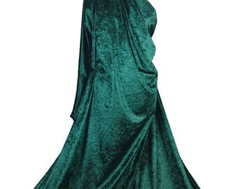 Green velvet fabric | Etsy