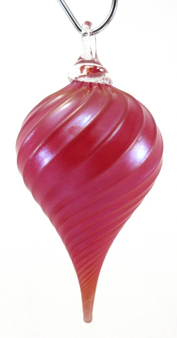 Drop Ornaments Blown Glass Ornaments Holiday Decor