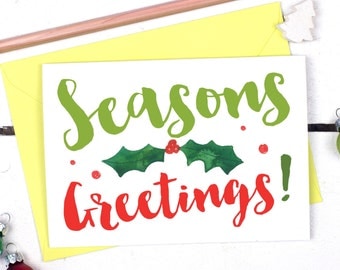 Non religious cards | Etsy