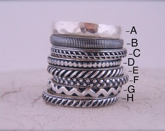 Stackable Rings | Etsy UK