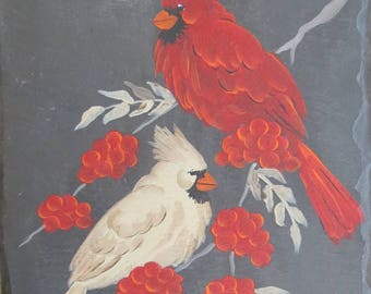 Hand painted slate | Etsy