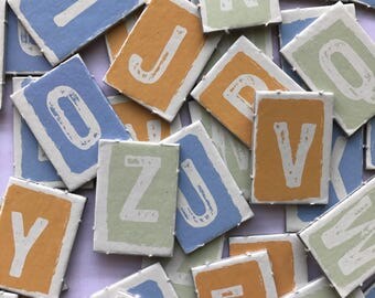 Letter embellishments | Etsy