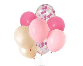 Pink balloons | Etsy