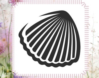 Shell stencils | Etsy