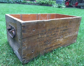 Rustic tool box | Etsy