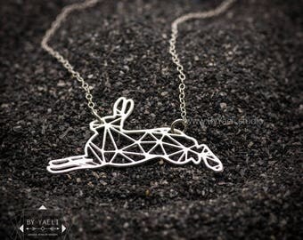 Geometric rabbit | Etsy