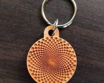 Laser cut keychain | Etsy
