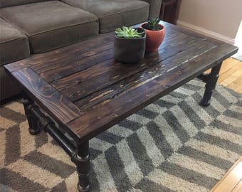 Pipe coffee table | Etsy