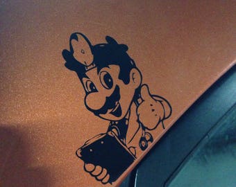 Super mario decal | Etsy