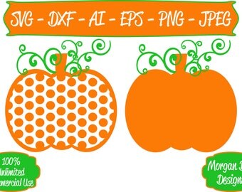 Polka dot pumpkins | Etsy