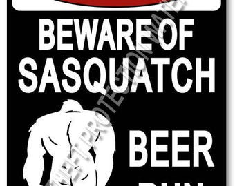 Sasquatch sign | Etsy