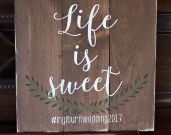 Life is sweet | Etsy