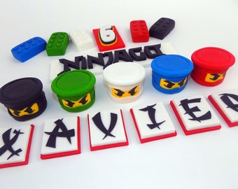 Ninjago cake topper | Etsy