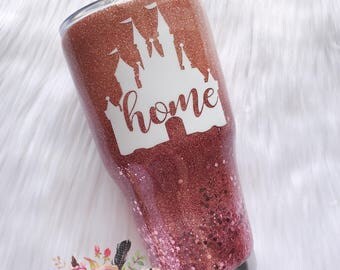 Rose gold tumbler | Etsy