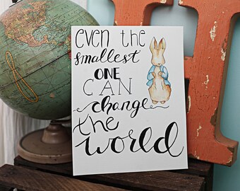 Peter rabbit quote | Etsy