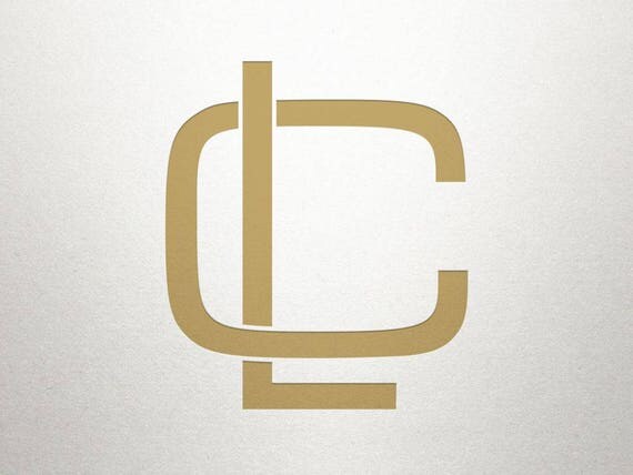 Overlapping Letters Design CL LC Overlapping Letters