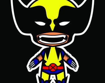 Wolverine sticker | Etsy
