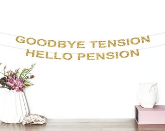 Hello pension | Etsy