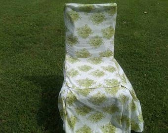 Parsons Chair Slipcover PDF format Sewing Pattern Tutorial
