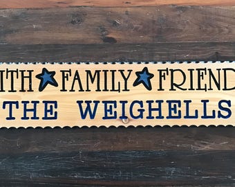 Routed wood signs | Etsy