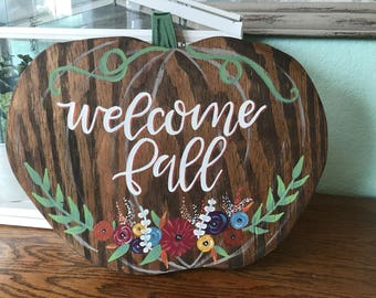 Painted pumpkins | Etsy