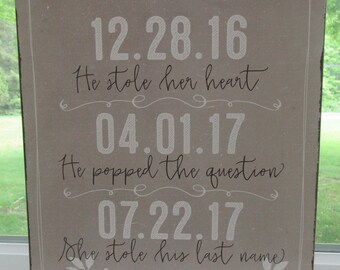 Proposal sign | Etsy