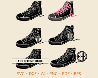 Embellished converse | Etsy