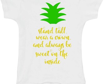 Be like a pineapple | Etsy