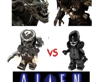 Aliens vs predator | Etsy