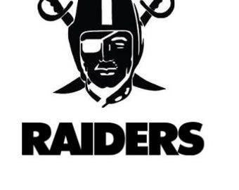 Raiders decal | Etsy