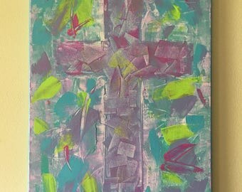 Pastel cross | Etsy