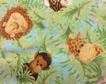 Animal fabric | Etsy