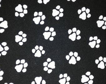 Paw print fabric | Etsy