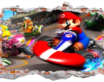 Super mario decal | Etsy