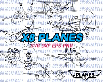 Planes clipart | Etsy