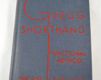 Shorthand book | Etsy