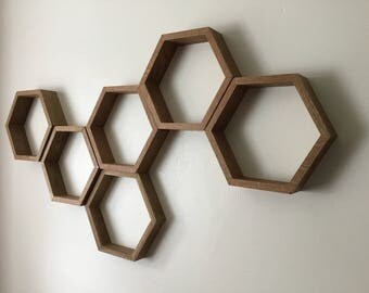 Hexagon shelves | Etsy