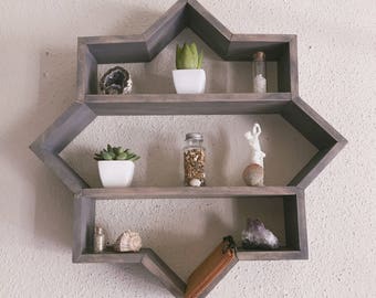 Gray shelf | Etsy