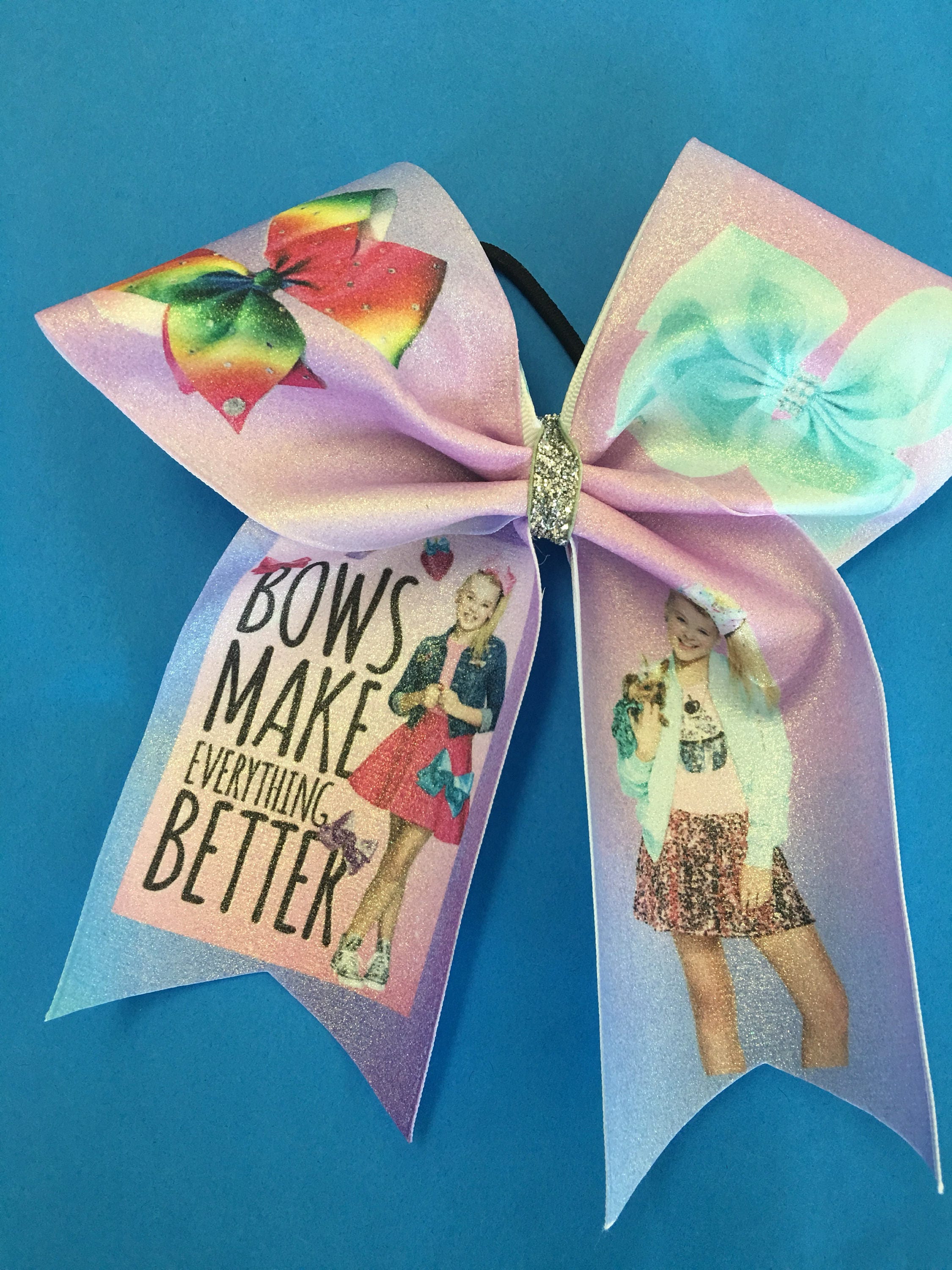 JoJo Siwa JoJo Bow Bows Make Everything Better Cheer Bow