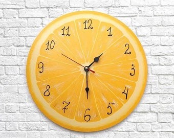 Yellow kitchen decor | Etsy