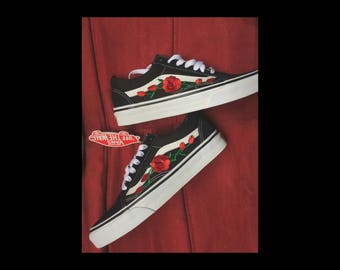 Custom vans shoes | Etsy