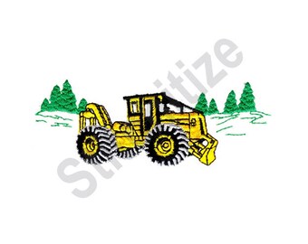 Logging skidder | Etsy